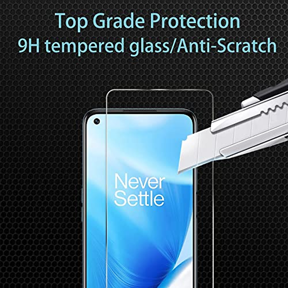 CHRINECY [5 Pack] 3Pack Screen Protector for OnePlus Nord N200 5G with 2Pack Camera Lens Protector, 9H Hardness, Anti-Scratch, Case Friendly, HD Clarity Tempered Glass