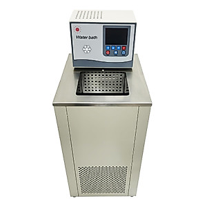 TECHTONGDA Laboratory Chiller Circulator 6L Chiller -30℃-100℃ Refrigerated Circulating Water Liquid Bath Cooling Circulator Pump Chiller Low Temperature Cooling Liquid Circulator with Transformer