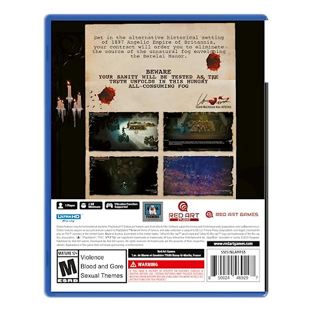 Skautfold: Shrouded in Sanity - For PlayStation 5