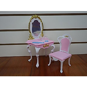 My Fancy Life Dollhouse Furniture Bed Room and Beauty Play Set
