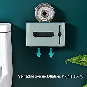 Extra Large Trash Bag Dispenser Roll Holder,Wall Mount Kitchen Cabinet Organizer Storage Box Holder,Grocery Bag Dispenser Large Capacity Dustproof Lid Plastic Bag Organizer for Kitchen Bedroom(gr