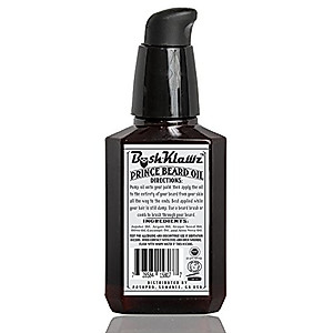 Naked Prince Scent Free Beard Oil Conditioner Premium Beard Moisturizer Scentless Fragrance-Free Great for Hunters and Outdoorsmen 2 oz - Best Leave In Conditioner Beard Oil for Bearded Men