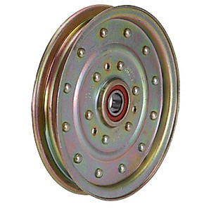 RAParts One (1) Flat Idler Pulley Fits Exmark, Fits Toro 52 60" 72" Lazer Z AC HP XP XS 1164667 1-633109"
