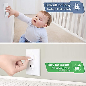 YIDADAUS 38 Pack Baby proofing Outlet Plugs,Outlet Covers Baby proofing,Baby Safety Products,Baby proofing,Outlet Plug Covers,Outlet Plugs Baby,Proof Child Safety Outlet Covers Toddler Safety