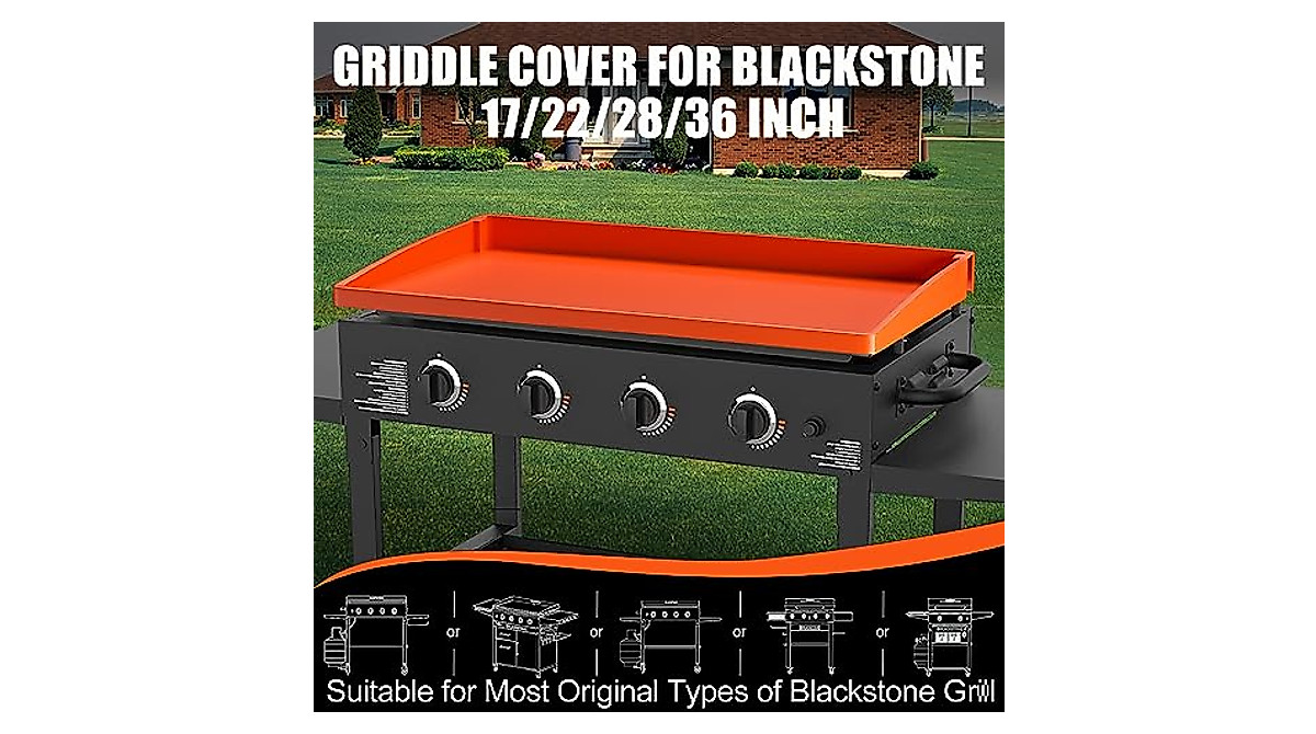likjhbn 28 inch Griddle Cover for Blackstone, Full Wrap-Around Silicone ...