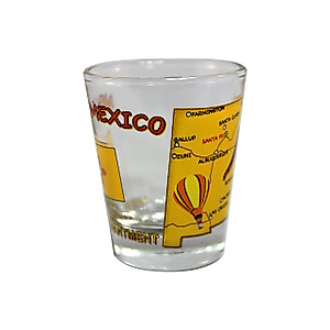 Souvenir Shot Glass New Mexico - NM