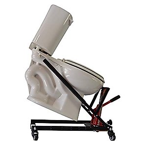 The Toilet Master Jack is a Lifter Designed to Easily Lift, Move, and Repair Toilets. Easy Bolt and Seal Replacement. for use with a Toilet Snake or Drain and Pipe Cleaners.