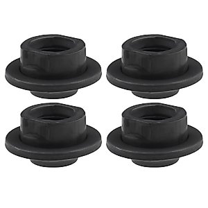 Create idea 4Pcs Rear Axle Nuts Replacement Bicycle Axle Nut Track Nut Bicycle Wheel Nut Bike Accessories for Mountain Bike Training Vehicle 3/8"