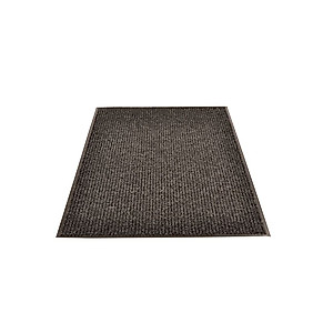 Notrax - 117S0034CH NoTrax 117 Heritage Rib Entrance Mat, for Lobbies and Indoor Entranceways, 3' Width x 4' Length x 3/8" Thickness, Charcoal