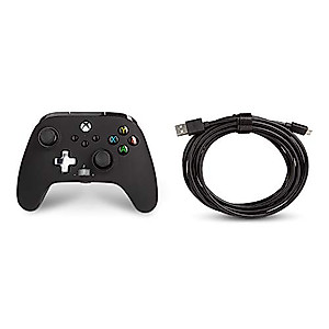 PowerA Enhanced Wired Controller for Xbox Series X|S - Black, Officially Licensed for Xbox