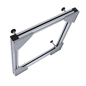 Adjustable Washing Machine Stand Base Aluminum Alloy Sturdy Feet, Suitable for Refrigerator Mini Fridge, Holds 400KG, Keep Bottom Ventilated