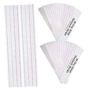 MAGICLULU 50pcs Small Dry Erase Board White Boards Homeschool Supplies White Boards for Magnetic Whiteboard Erasable White Boards Supplies Sentence Learning Strips Note A6