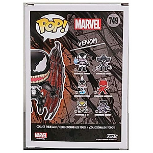 Funko Pop! 749 Marvel Winged Venom GITD Glow in The Dark Chase Exclusive Bobblehead Figure