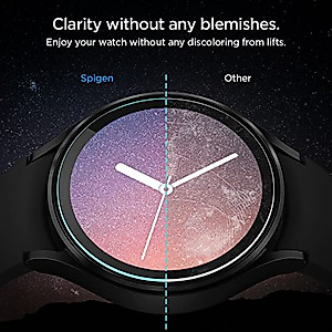 Spigen Tempered Glass Screen Protector [GlasTR EZ FIT] designed for Galaxy Watch 5 Pro - 2 Pack
