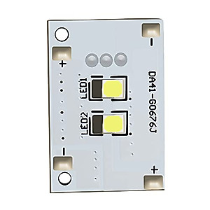 DA41-00676J Refrigerator LED Light Board Compatible with Samsung PS11732779 AP6000168 EAP11732779 Refrigerator Assembly Lamp,XTPTFABS