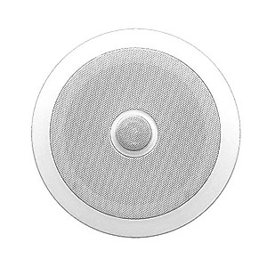 Pyle 6.5'' In-Wall/In-Ceiling Midbass Speakers (Pair) - 2-Way Woofer Speaker System Directable 1” Titanium Dome Tweeter Flush Mount Design w/ 65Hz - 22kHz Frequency Response 250 Watts Peak - PDIC60