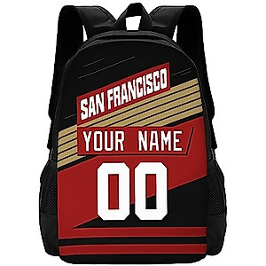 KREDE San Francisco Backpack Personalized Bags for Men Women Gifts