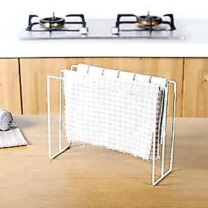 N/A 1pc Kitchen Towel Dishcloth Holder Towel Rack Drain Stand Kitchen Sink Folding Washing Towel Rag Drainer Holder Storage Rack ( Color : D , Size : 1 )