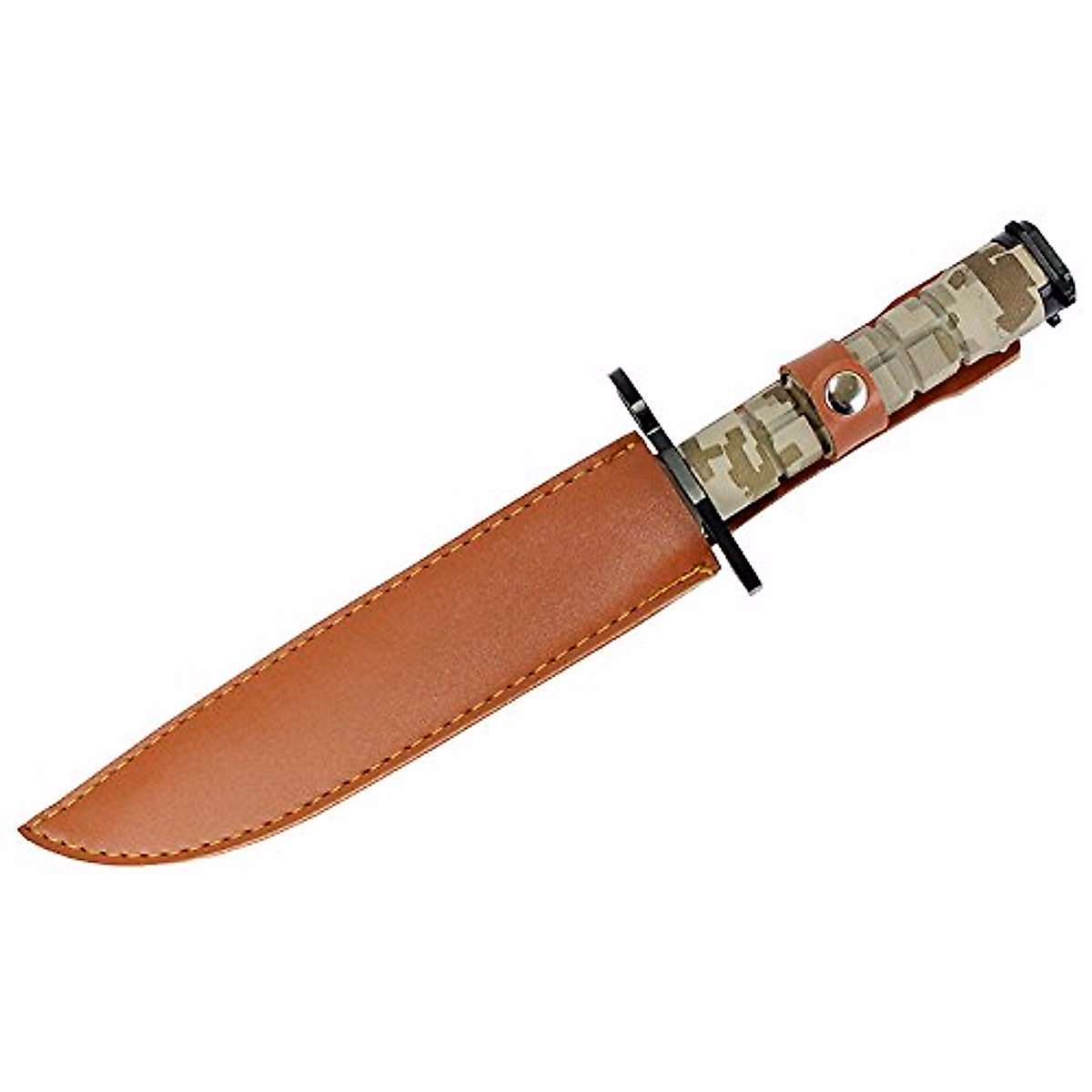 Lastworld 13.5" Desert camo Bayonet Hunting Knife with Sheath