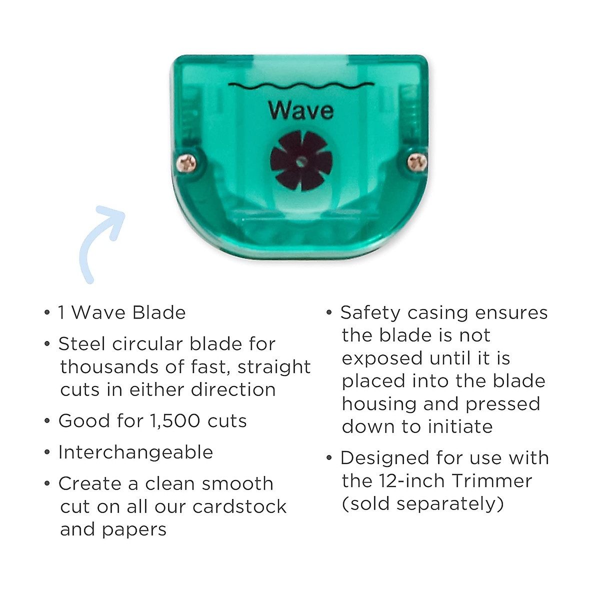 12-inch Trimmer Waving Blade for Creative Memories12 inch Trimmer