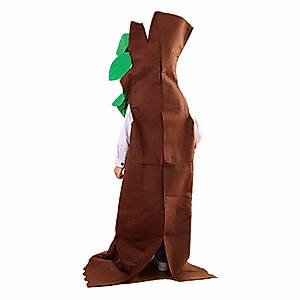 Segreto Unisex Halloween Pumpkin Strawberry Moon Costume Dress Set Fruits Costume Suit with Hat