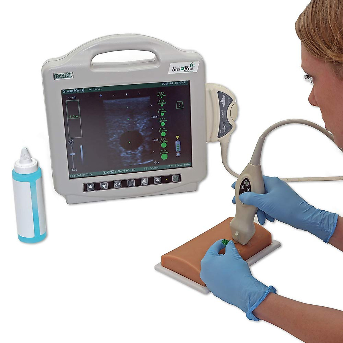0705 - Vascular Access Ultrasound Phantom, Lightly pigmented