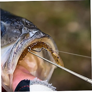 KUYYFDS 3Pcs Portable Fish Hook Remover Powerful Hook Detacher Disgorger Puller Hook Removal Tool with Silicone Handle Fishing Accessories Hook Supplies Fishing Pliers Tools