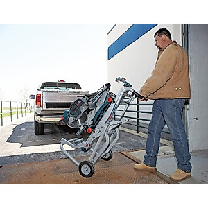 Bosch Portable Gravity-Rise Wheeled Miter Saw Stand T4B