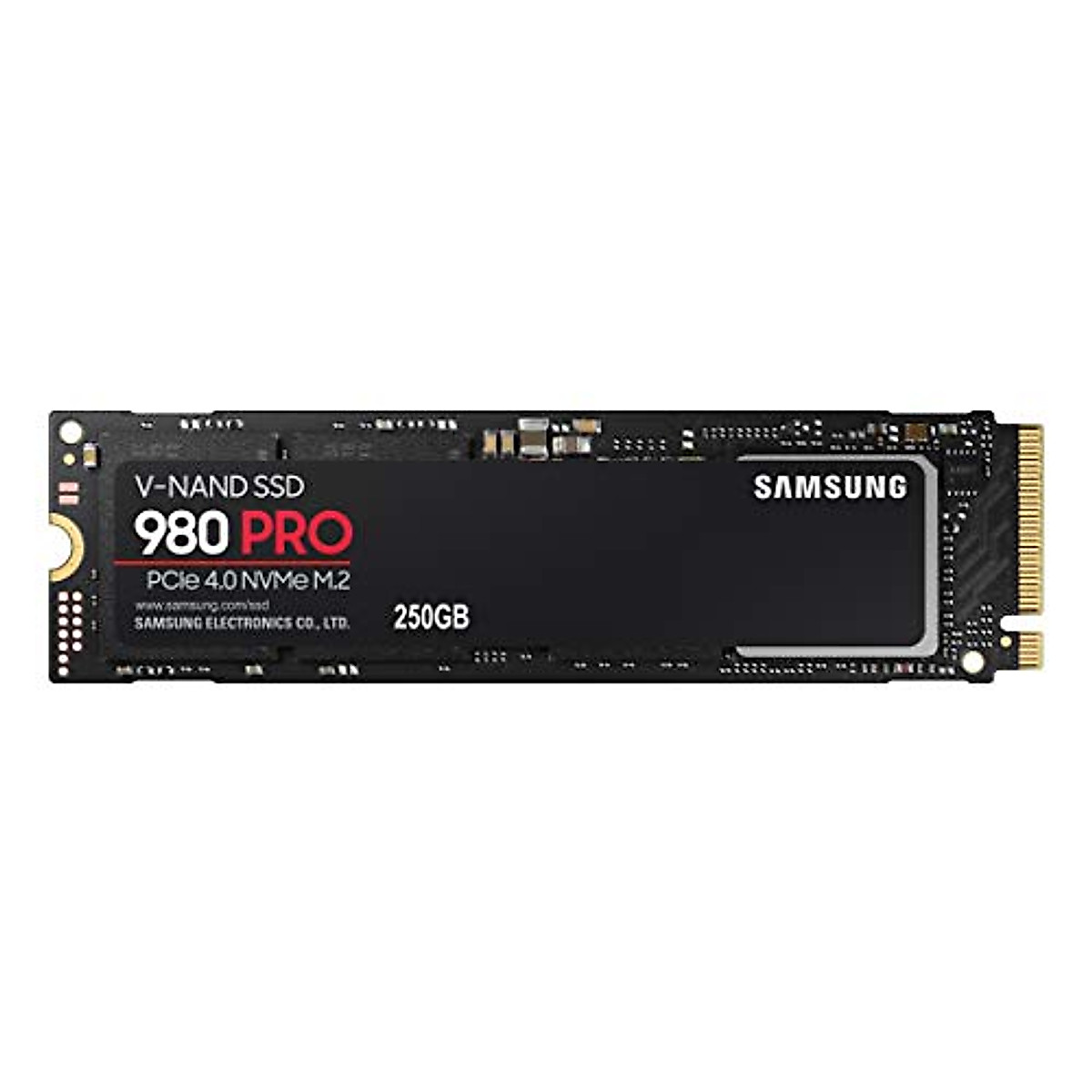 SAMSUNG 980 PRO 250GB PCIe NVMe Gen4 Internal Gaming SSD M.2 (MZ-V8P250B)