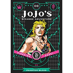 Jojos Bizarre Adventure Part 1: Phantom Blood Vol 1-3 Books Collection Set