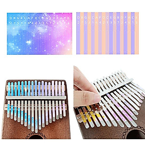 2 Key Sticker Finger Percussion For Learner Kids Gift