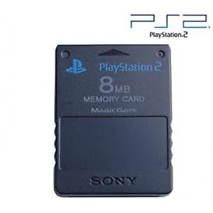 New Ps2 Sony 8mb Memory Card High Data Transfer Rate Works With Playstation 2 Format Software Only