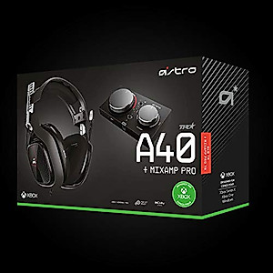 A40 TR Headset + MixAmp Pro TR for Xbox One & PC (Refreshed Version)