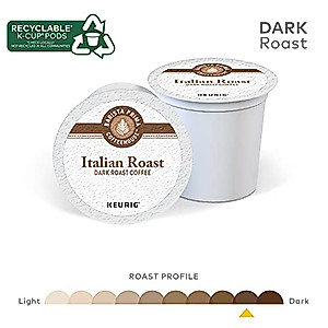 Barista Prima Coffeehouse Italian Roast, Keurig Single Serve K-Cup Pods, Dark Roast Coffee, 48 Count (Pack of 1)