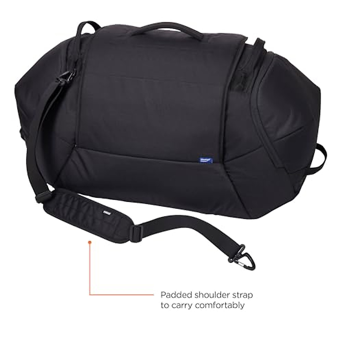 Thule RoundTrip 80L Duffel - Storage compartments to organize and protect gear - Boot bag for ski and snowboard travel - Soft pocket for goggles and helmet - Dry bag included