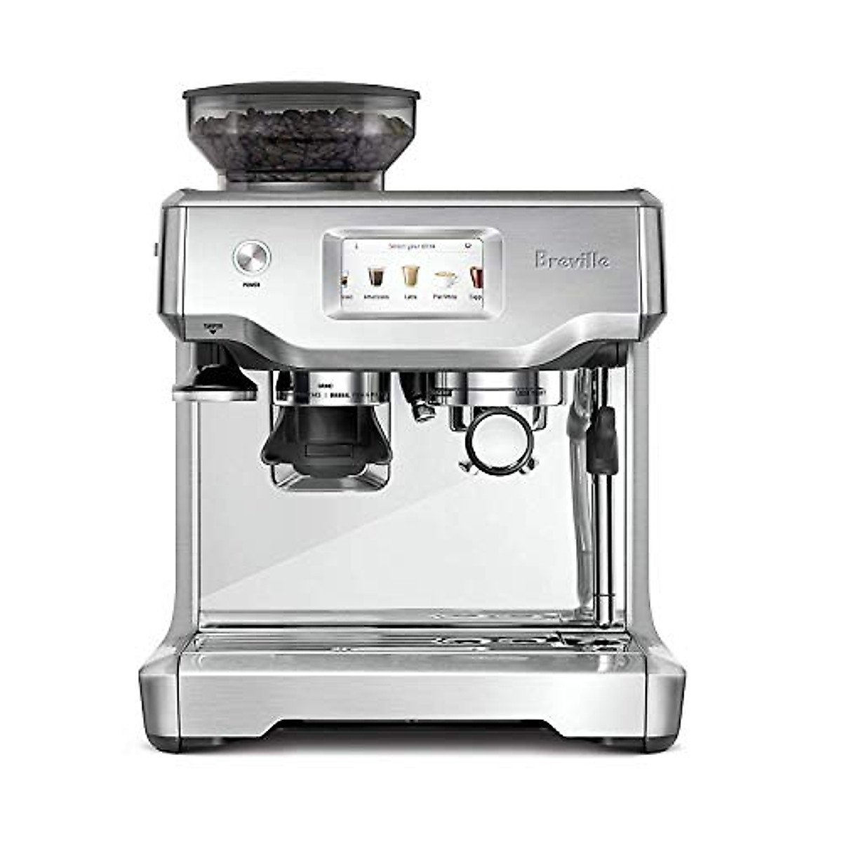 Breville Barista Touch Semi-Automatic Touchscreen Espresso Machine Bundle w/Extra ClaroSwiss Filter Included - BES880
