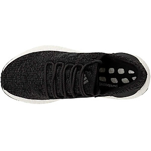 adidas Men's Pureboost, Black/Dark Solid Grey/Black, 8 Medium US