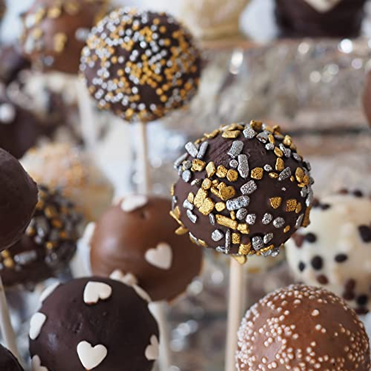 BambooMN 4.5 Inch 5mm Thick Semi Point Food Caramel Candy Apple Corn Dog Garden Bamboo Skewers, 1000 Pieces