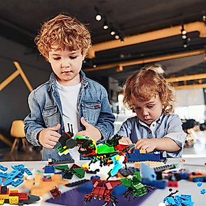 WODMAZ 12Pcs Pre Filled Animals Building Blocks for Kids, Mini Building Blocks Toys for Birthday Gifts, Classroom Prize Toys, Party Favor for Kids, Easter Basket Stuffers