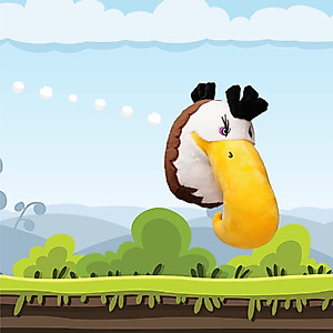 Angry Birds - Mighty Eagle - Giant Size - 13 Inch Collectible Plush Doll - Officially Licensed - Super Soft, Cuddly Doll for Kids and Adults - Limited Edition