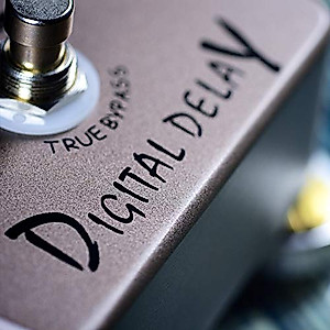JOYO Digital Delay Effect Pedal for Electric Guitar & Bass Delay Time Range 25ms-600ms Sounds "Analog" Delay - True Bypass (JF-08)