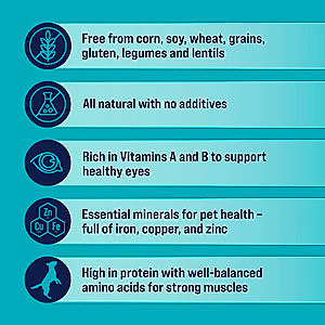 Stewart Freeze Dried Dog Treats, Chicken Liver, Grain Free & Gluten Free, 3 Ounce Resealable Pouch, Single Ingredient, Made in USA, Dog Training Treats