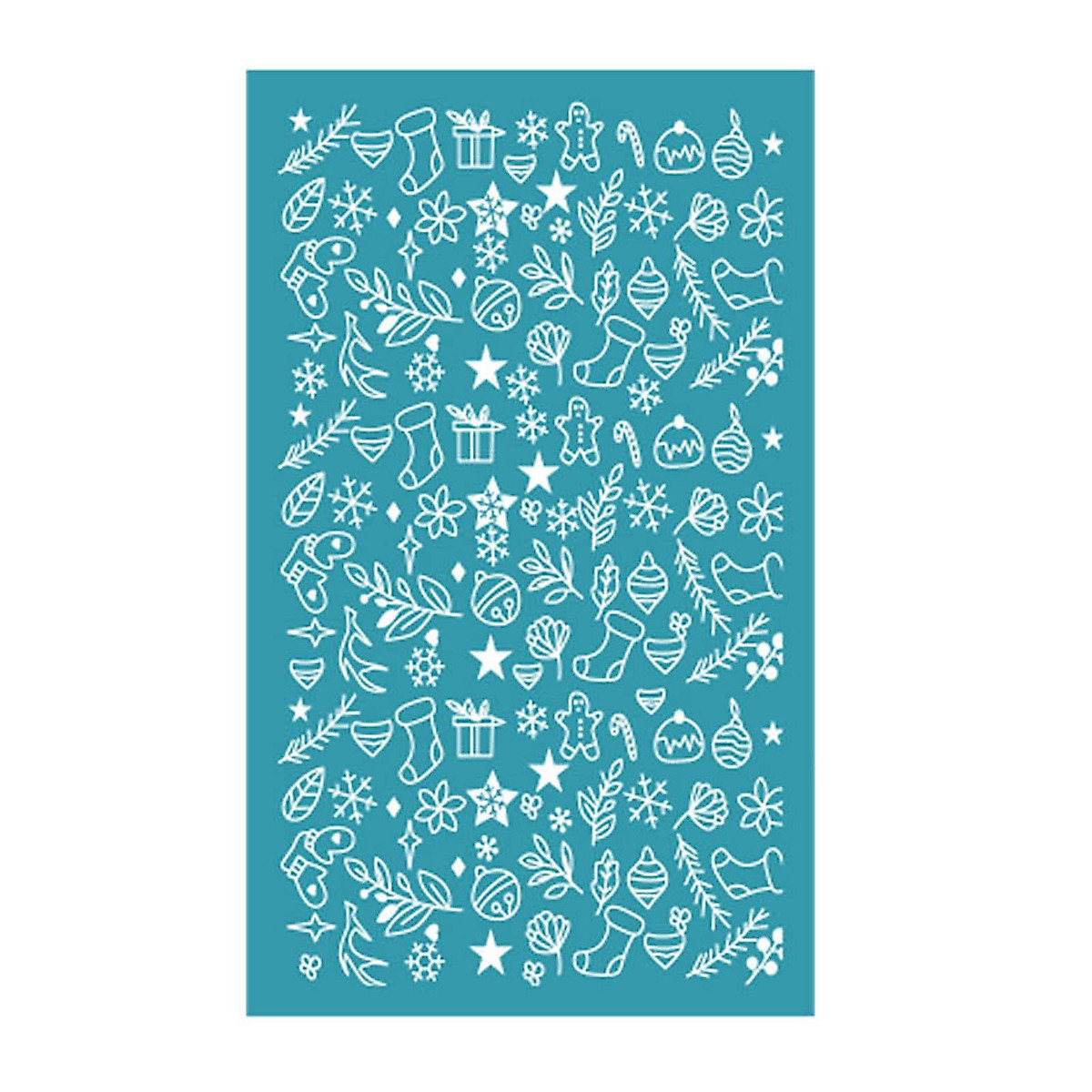 Earrings Silk Screen Templates Clay Stencils Silicone Material Clay Stamps Tile Silk Screen Stencils for DIY Clay Stamps for Earrings