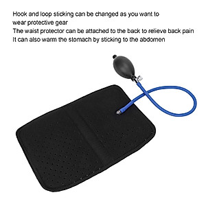 Electric Heating pad for Back/Shoulder/Neck/Knee/Leg Pain Relief,Inflatable Lumbar Support Cushion Electric Self Heating Pad for Back Pain Relief Waist Protection