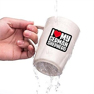 50 Pcs German Shepherd Dog Stickers Huntaway Waterproof Vinyl Stickers for Water Bottles Laptop Luggage Cup Mobile Phone Skateboard Decals, Suitable for Kids, Teens, Adults