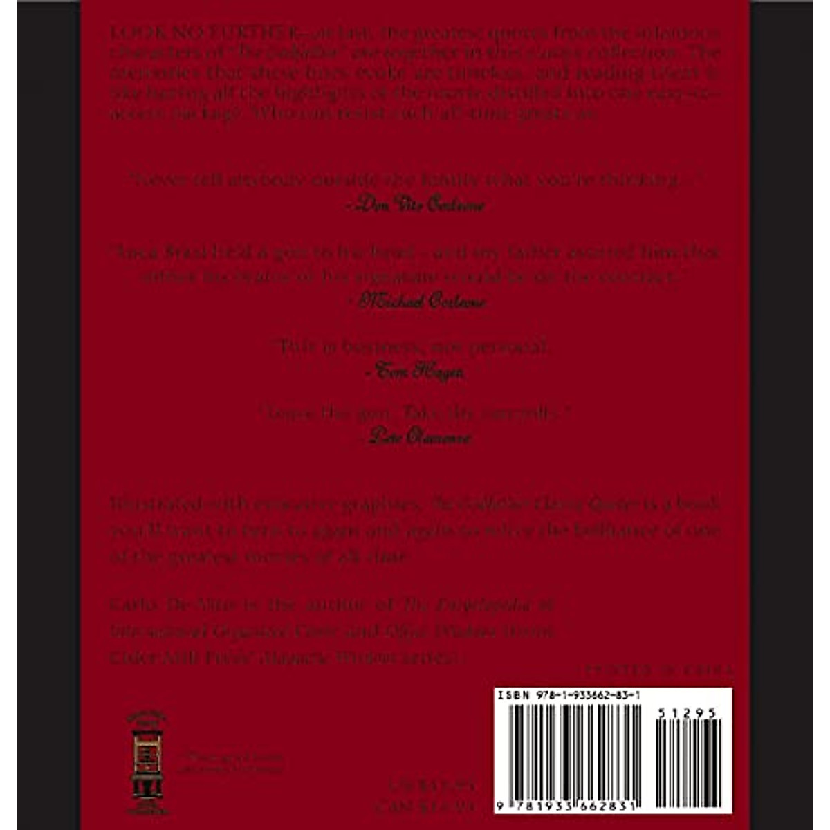 The Godfather Classic Quotes: A Classic Collection of Quotes from Francis Ford Coppola's, The Godfather