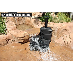 Case Club Gaming Station fits Xbox One X/S. Portable Gaming Station with Built-in 24" 1080p Monitor, Storage for Controllers, Games, and Included Speakers (Xbox & Accessories Not Included)