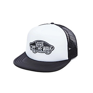 Vans Men's Classic Patch Trucker, White/Black, One Size