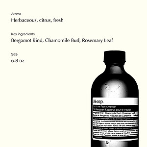 Aesop Fabulous Face Cleanser | 200mL | Paraben, Cruelty-free & Vegan