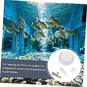 balacoo 1 Set Refiner Pump Check Valve Aquarium Valve Connector OUL Diffuser Line Tubing Aquarium Filters Stones for Hydroponics Fish Tank Supply Aquarium Oxygen Pump